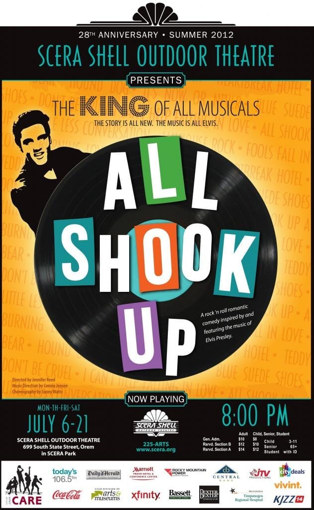 Neither shaken nor stirred by ALL SHOOK UP | Utah Theatre Bloggers
