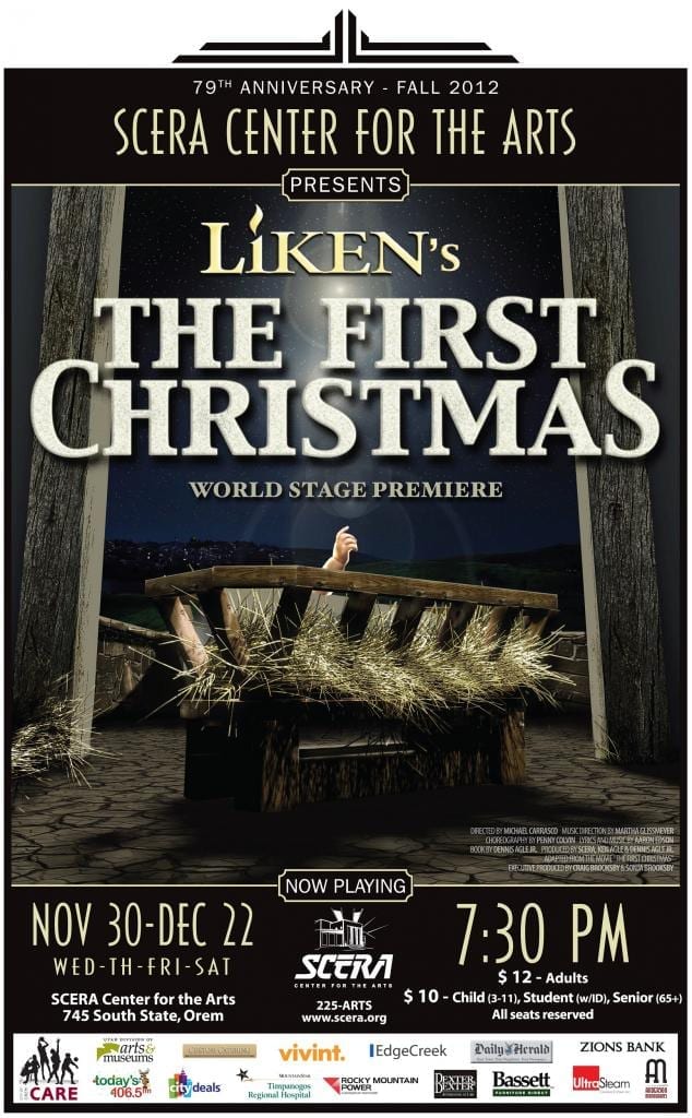 Liken and SCERA unite for a creative look at THE FIRST CHRISTMAS - Utah ...