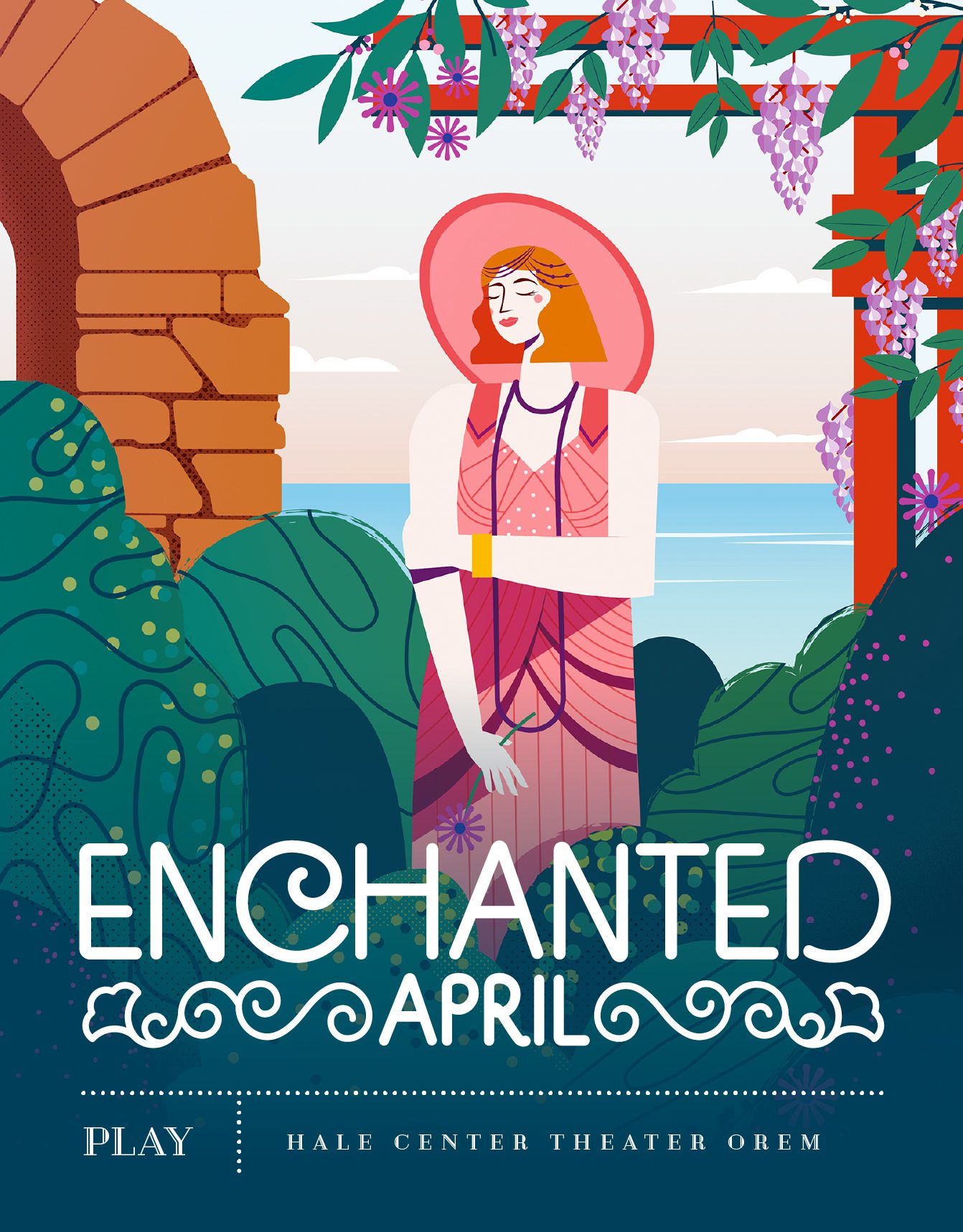 Take a lovely holiday to see ENCHANTED APRIL at HCTO | Utah Theatre ...