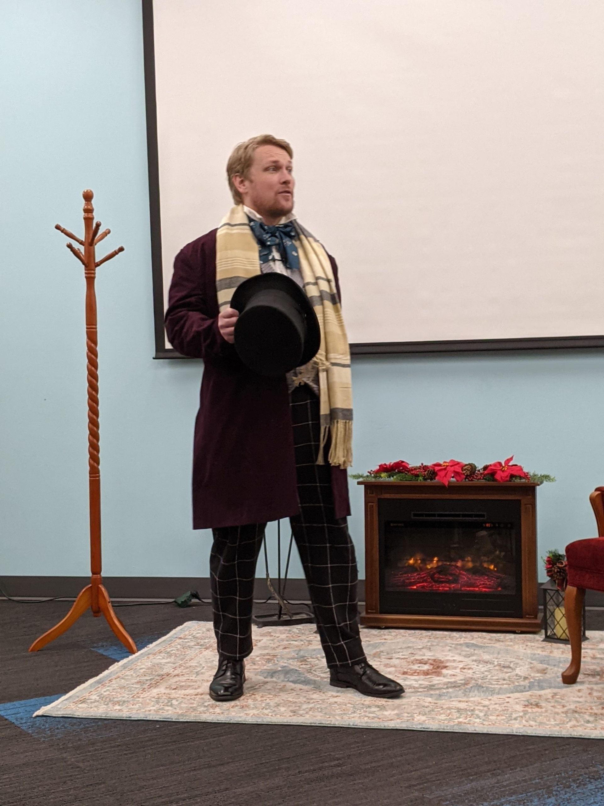 One-man CHRISTMAS CAROL brings Dickens to life in Utah County | Utah ...